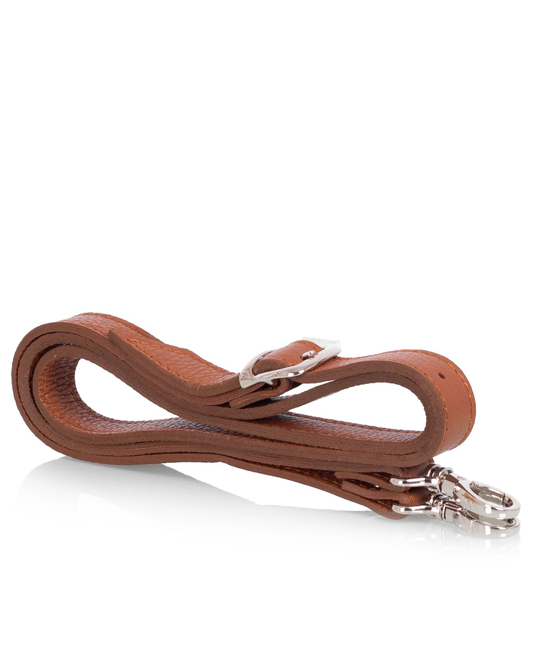 Shoulder strap with buckle, 2cm, brown